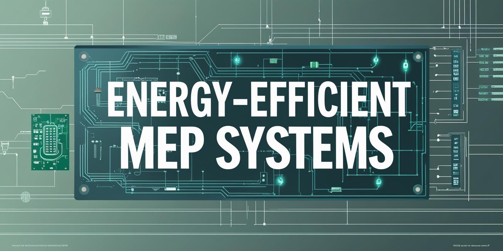 How to Design Energy-Efficient MEP Systems